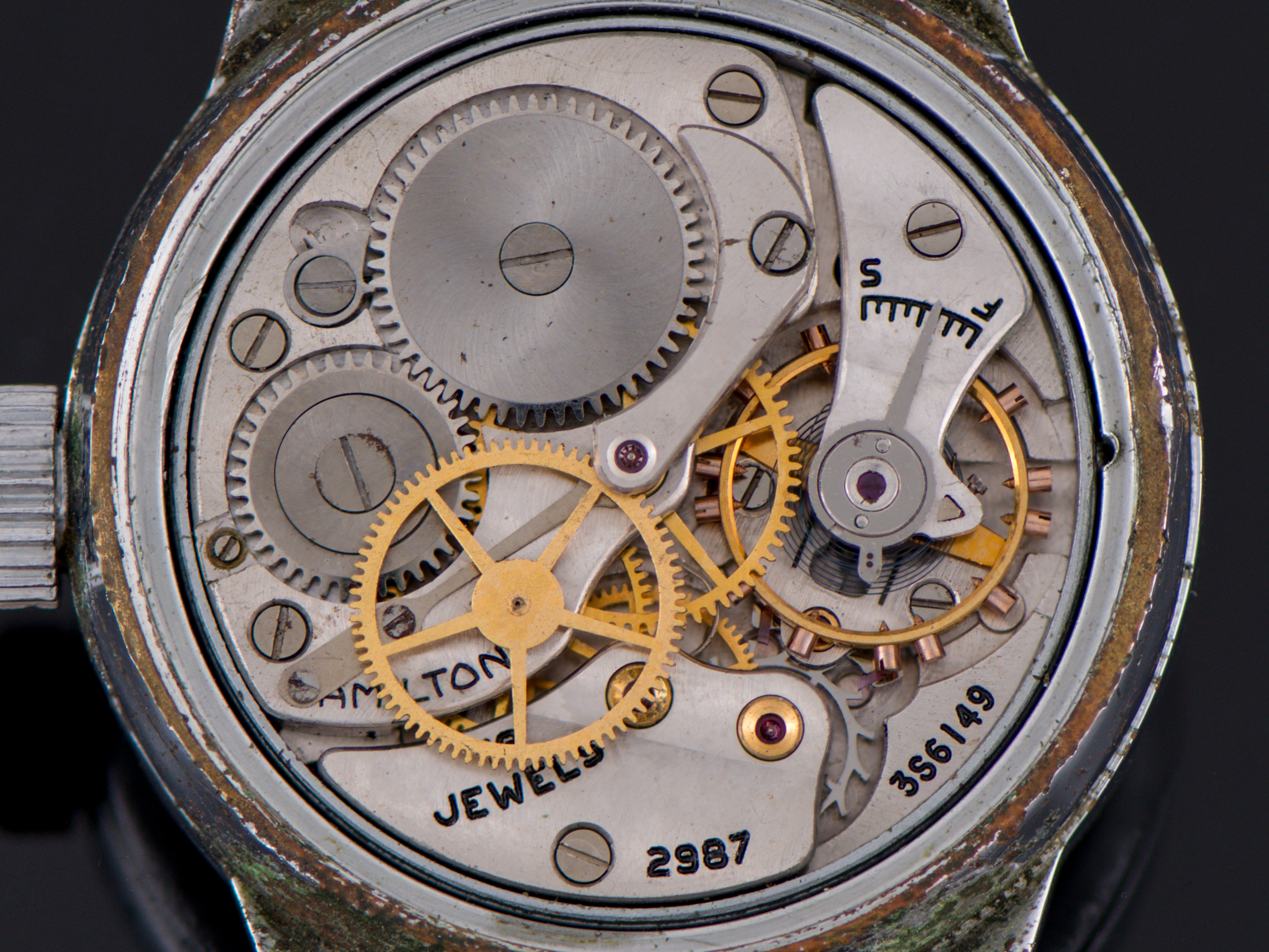 Hamilton World War II Military Hacking 2987 | Unwind In Time