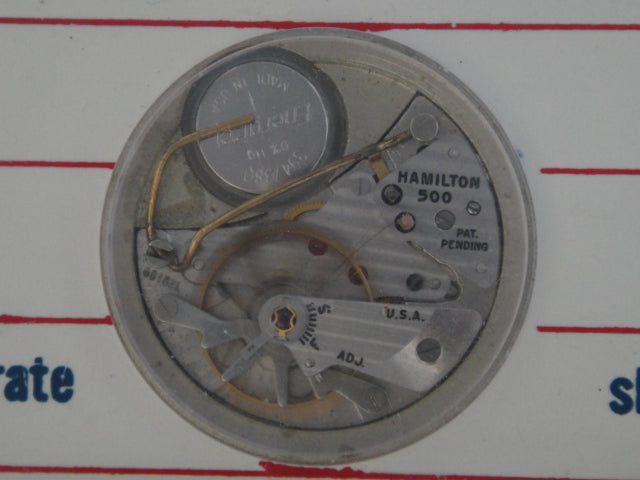Hamilton Electric Plexiglass Movement Display | Unwind In Time