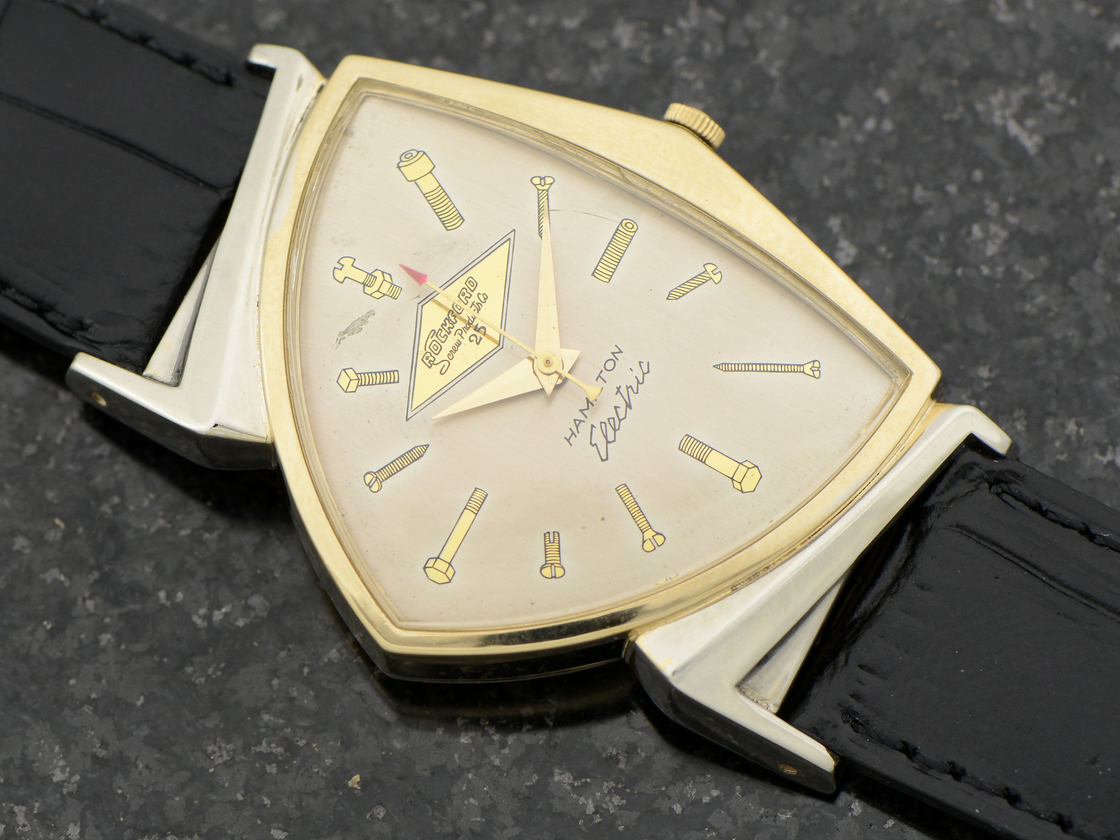 Hamilton Electric Pacer Rockford Screw Dial | Unwind In Time