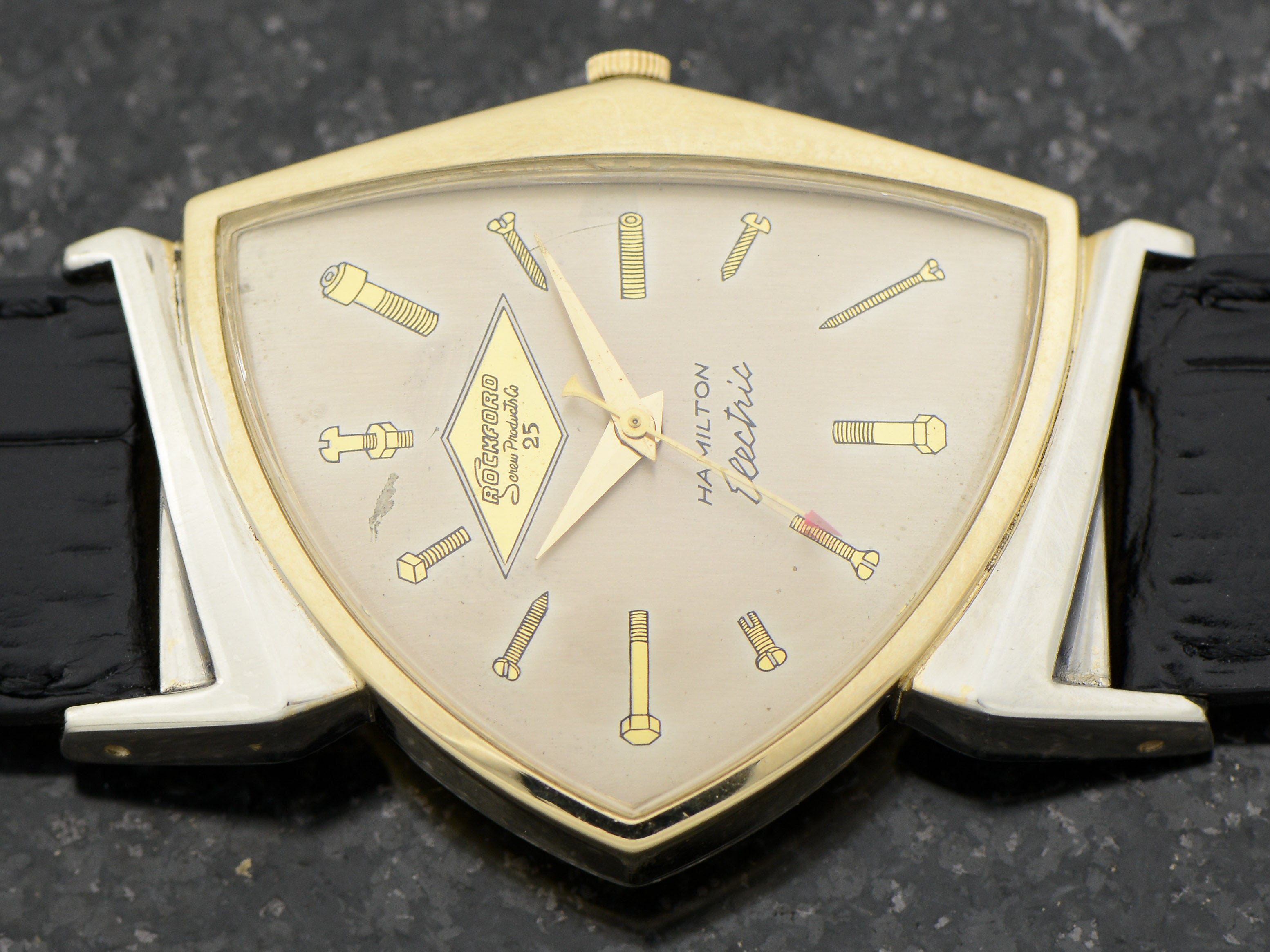 Hamilton Electric Pacer Rockford Screw Dial | Unwind In Time