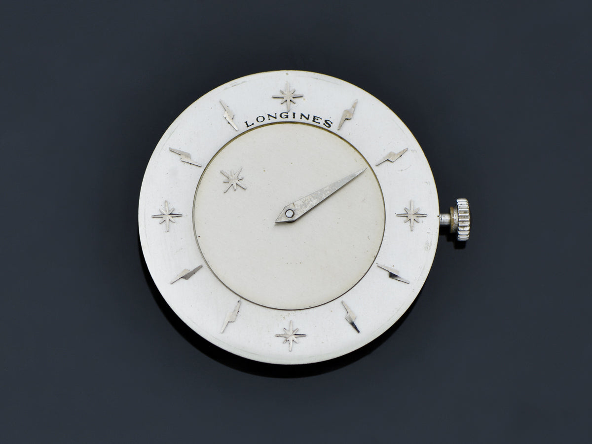Longines Mystery Dial White Gold Filled Watch | Unwind In Time