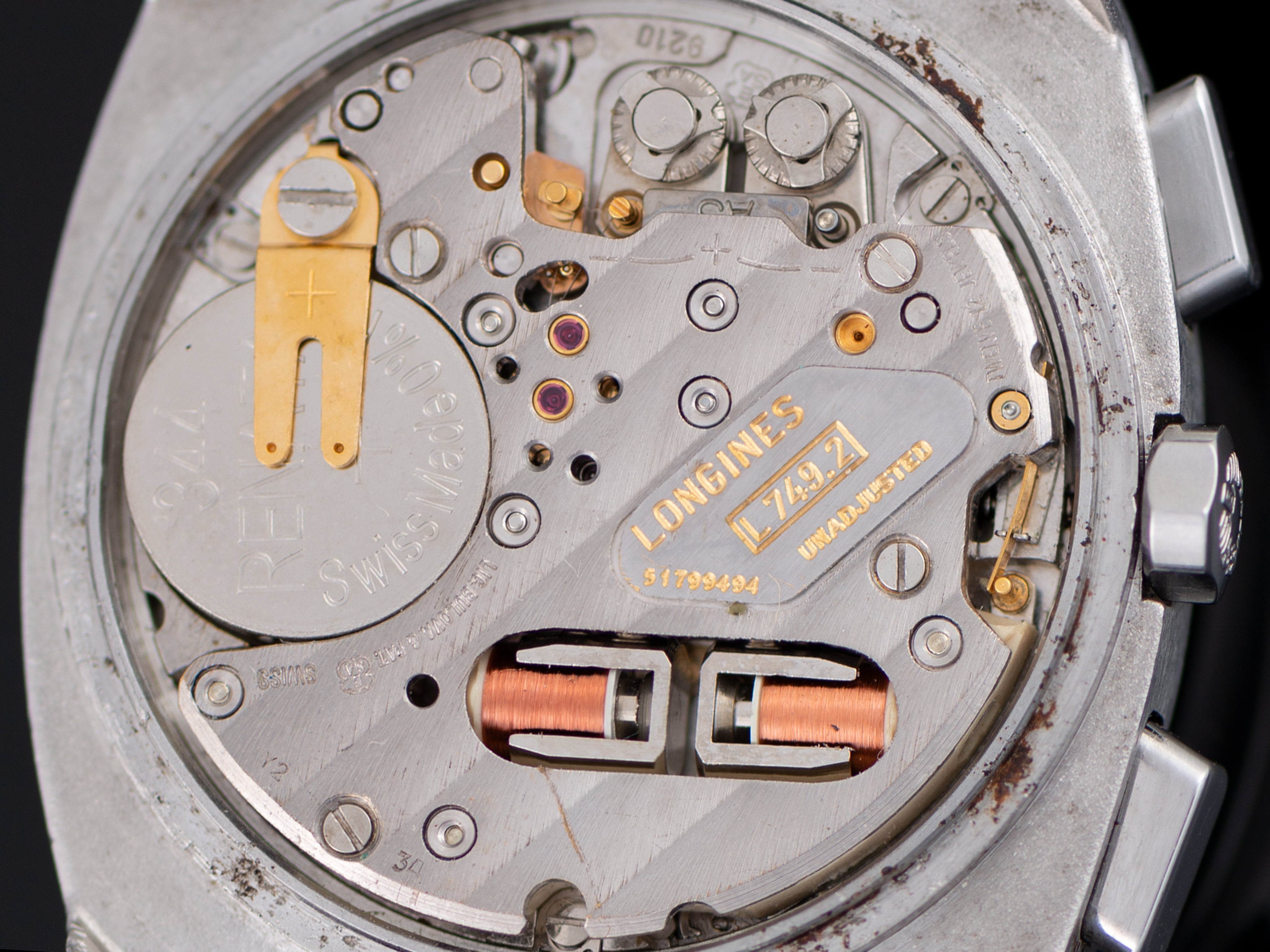 Longines Ultronic Tuning Fork ESA9210 Chronograph Watch & Original ...