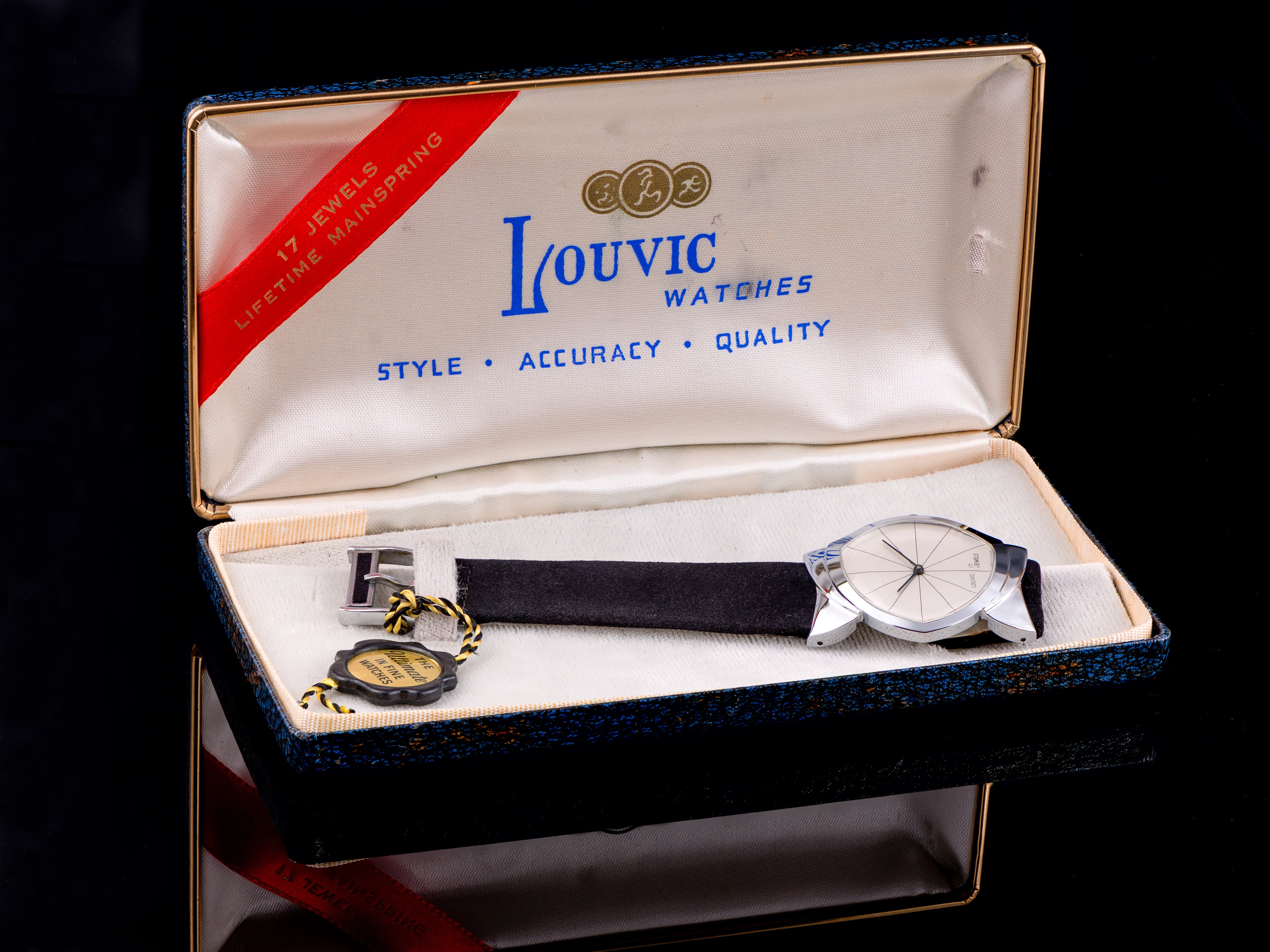 Louvic Asymmetric Flying Wing Watch With Box