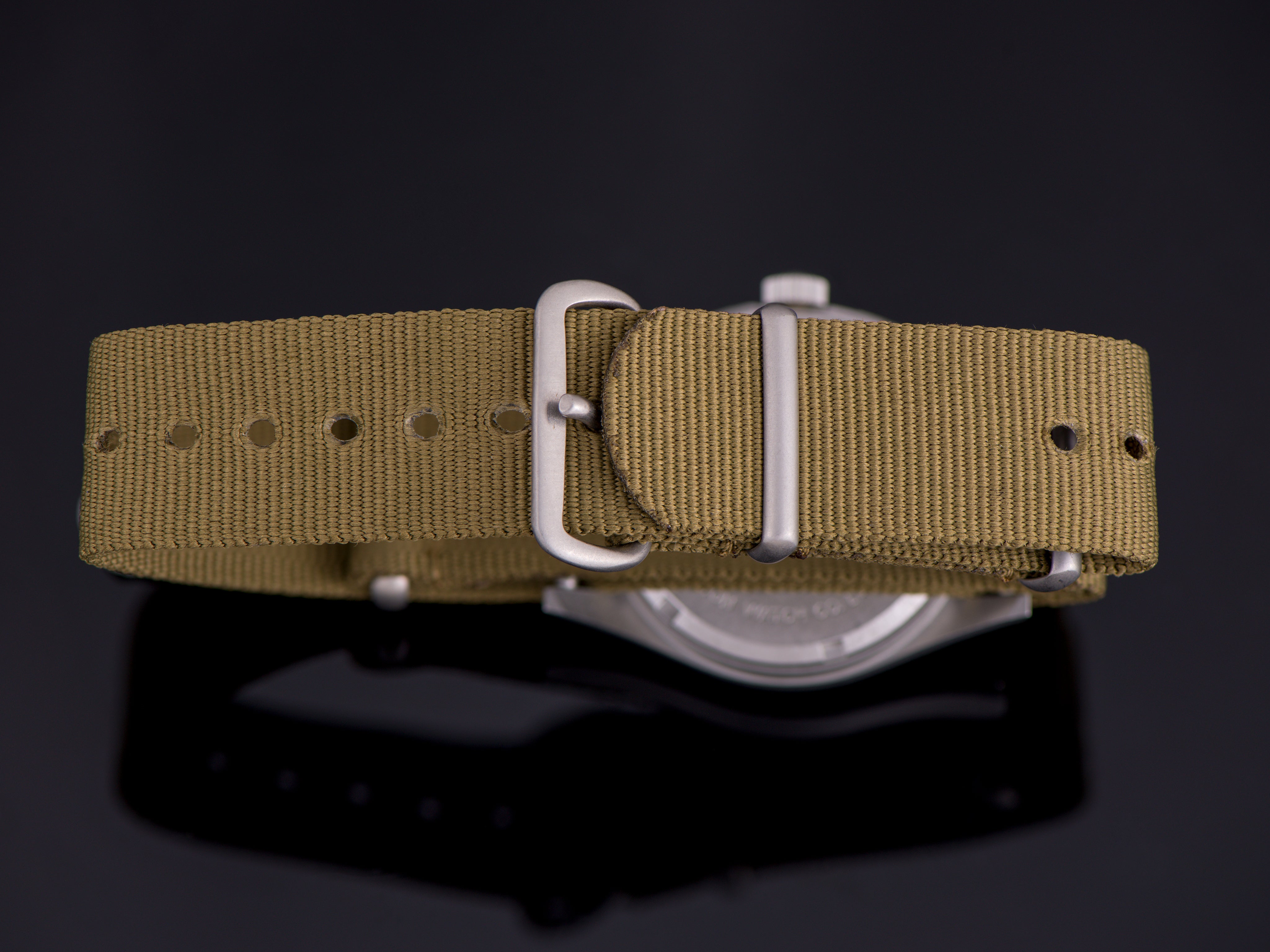 Hamilton Avirex Branded 9219 Hacking Khaki Field Watch