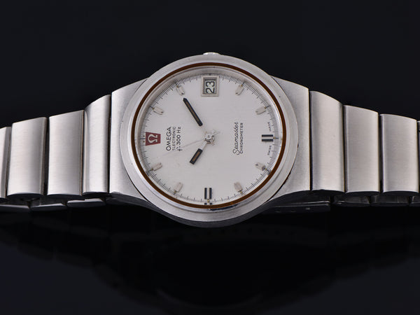 Omega Seamaster Chronometer f300 Steel Tuning Fork Watch & Bracelet ...