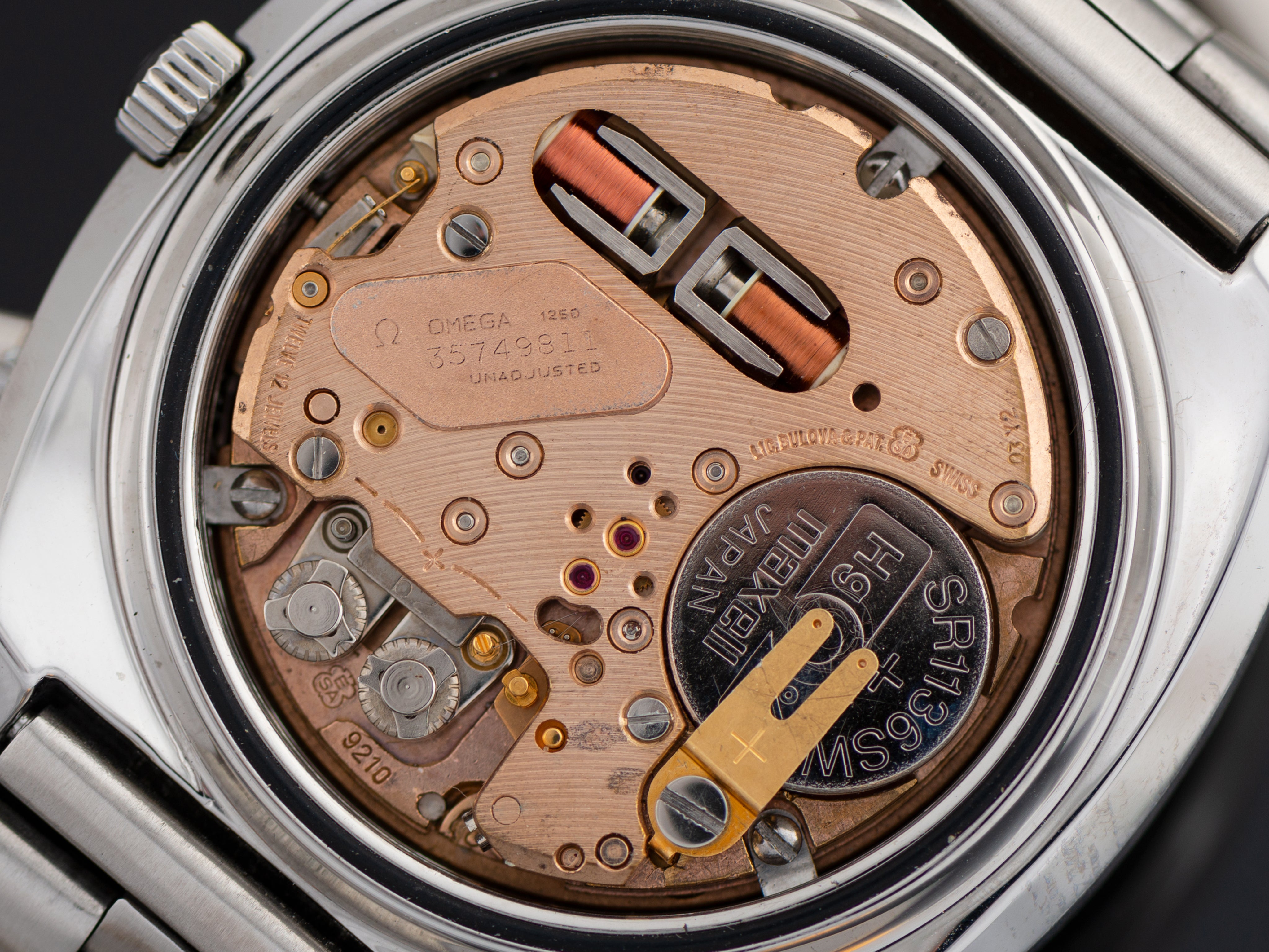 Omega Speedsonic f300 Tuning Fork ESA9210 Chronograph Watch & Original ...