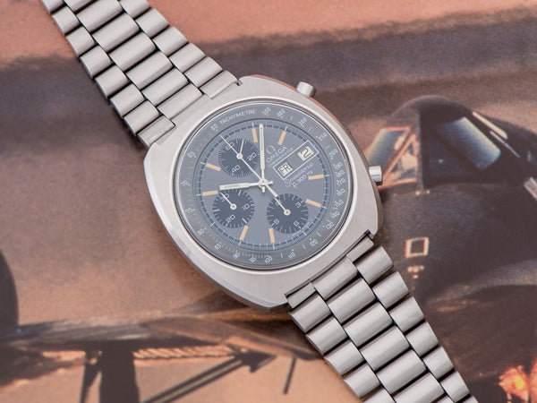 Omega Speedsonic f300 Tuning Fork ESA9210 Chronograph Watch & Original ...