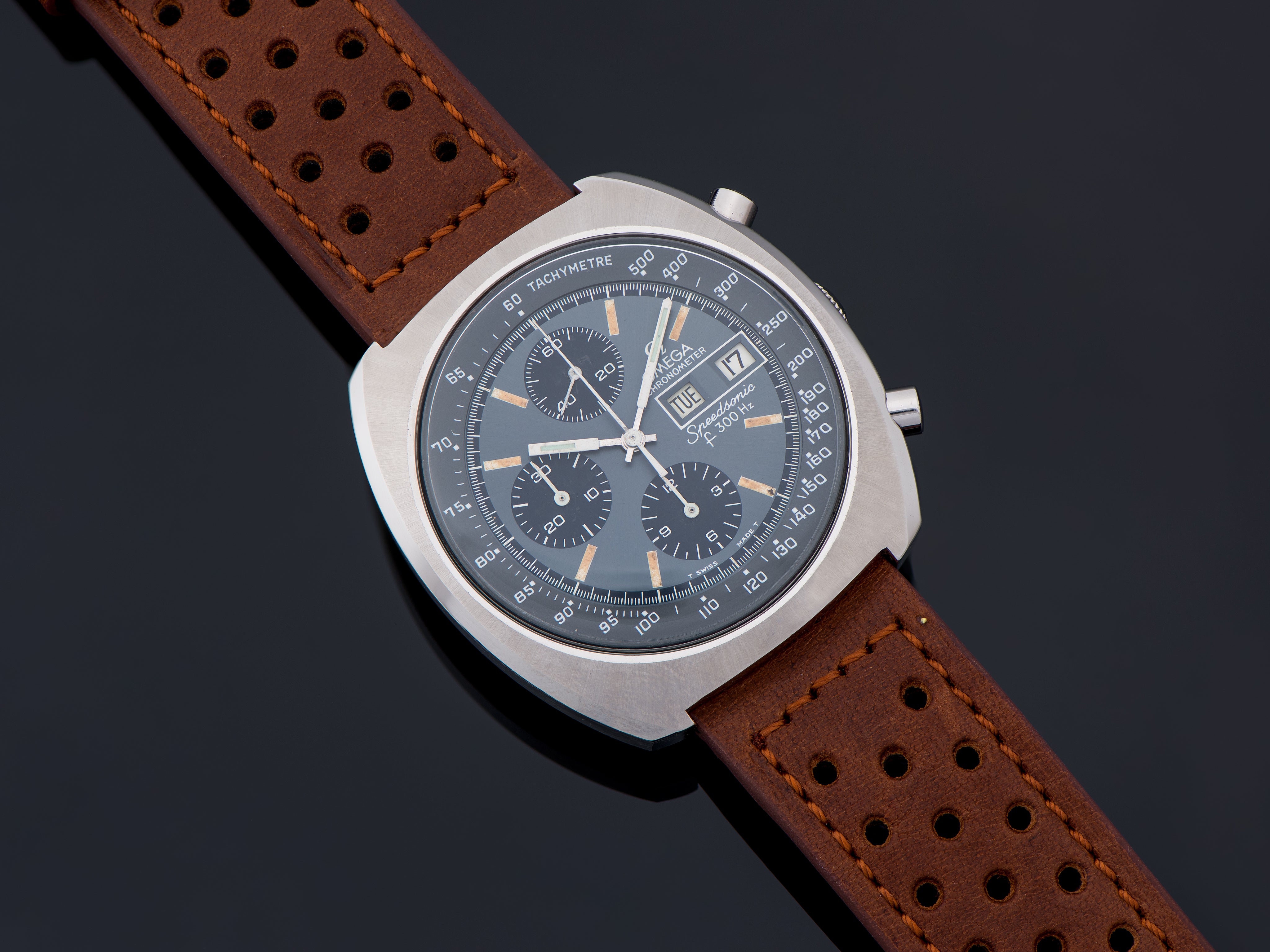 Omega Speedsonic f300 Tuning Fork ESA9210 Chronograph Watch | Unwind In ...