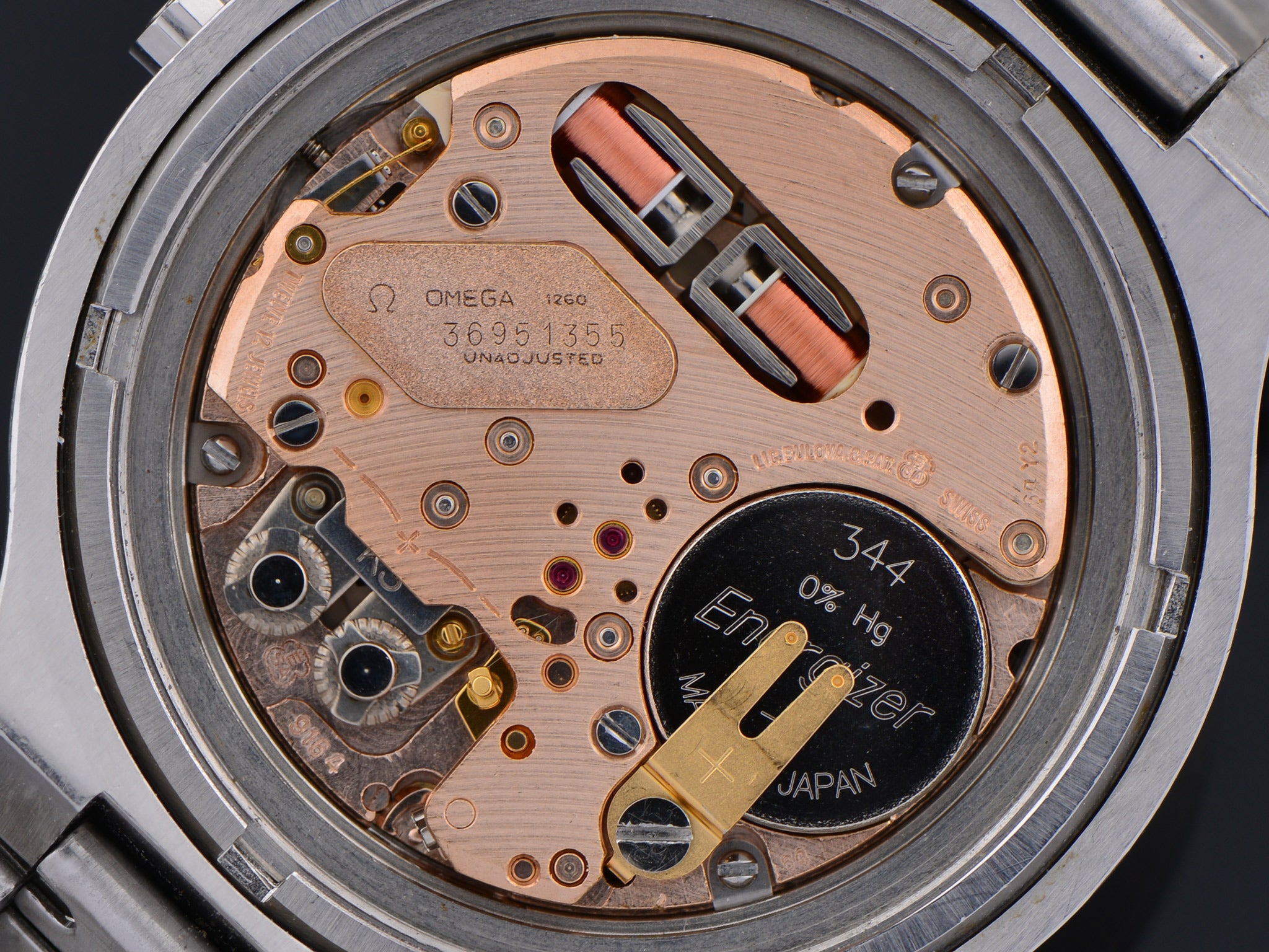 Omega Steel Constellation Chronometer f300 "Cone" Tuning Fork Watch ...