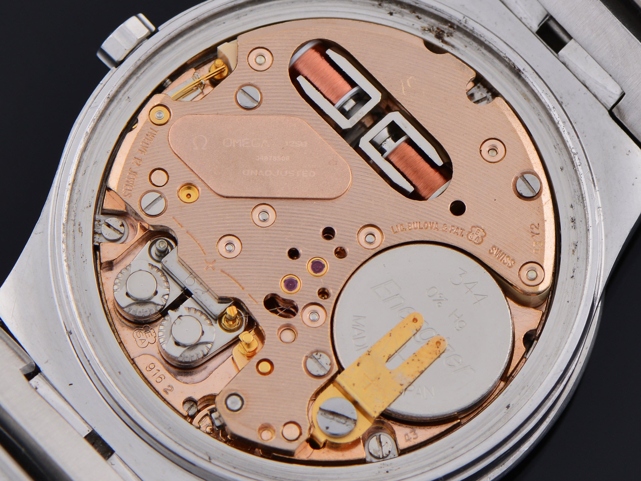 Omega Steel Constellation Chronometer f300 Tuning Fork Watch & Bracelet ...