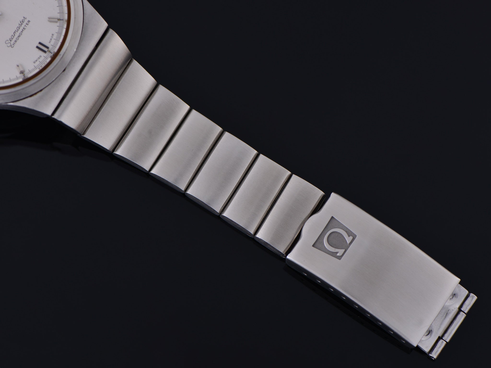 Omega Seamaster Chronometer f300 Steel Tuning Fork Watch & Bracelet ...