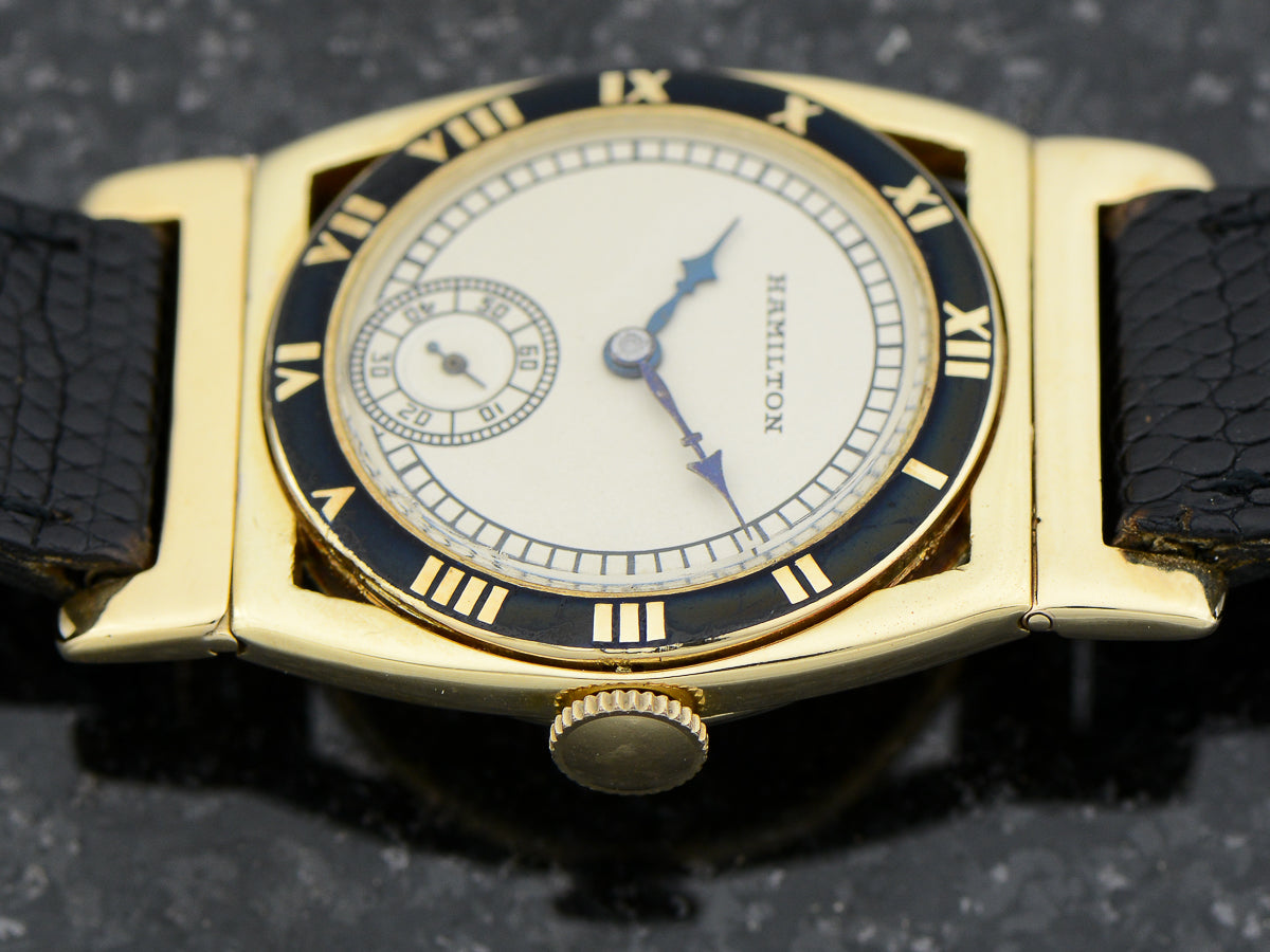 Hamilton 14K Yellow Gold Piping Rock