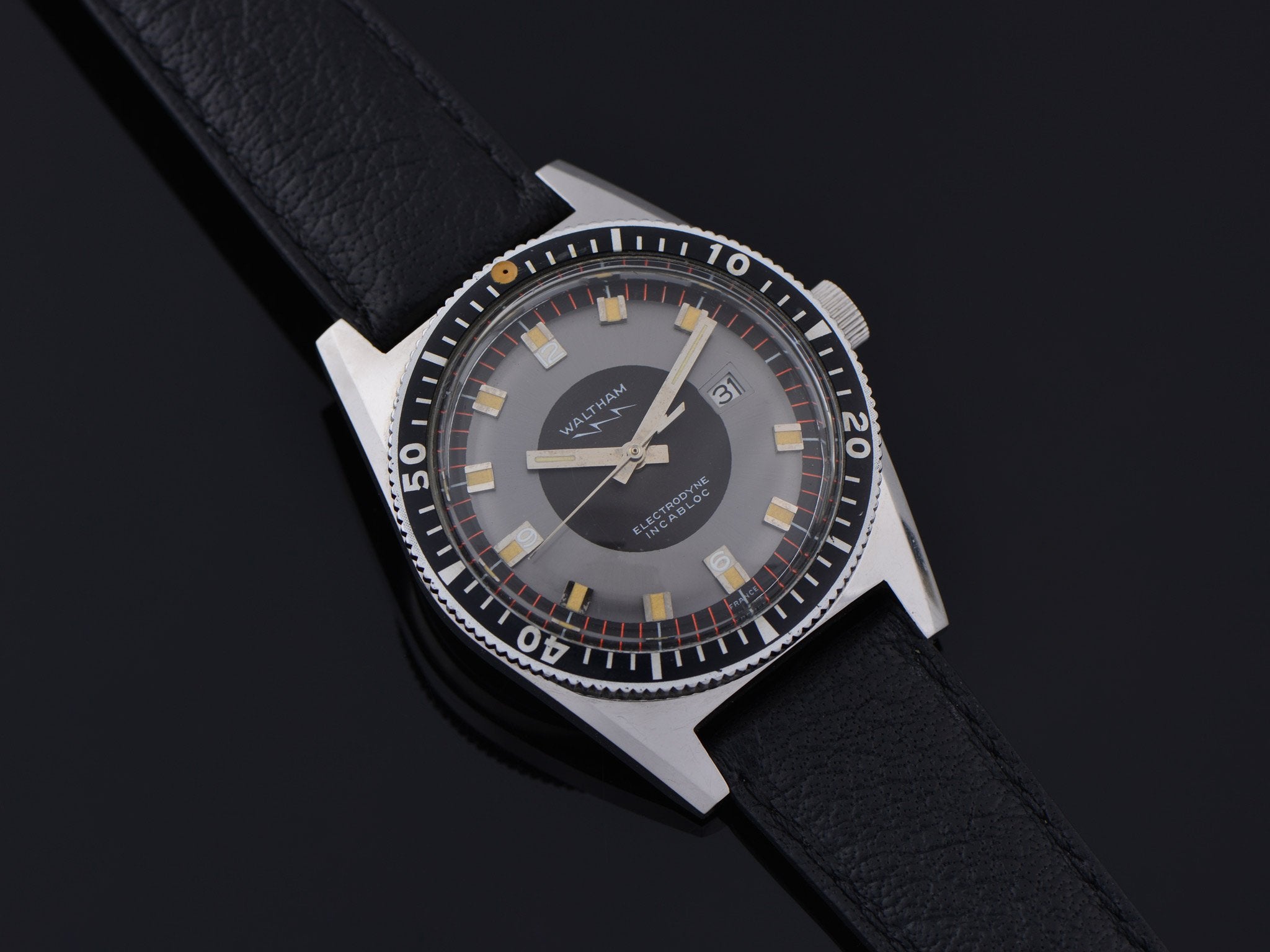 Waltham LIP Electrodyne Dive Watch | Unwind In Time