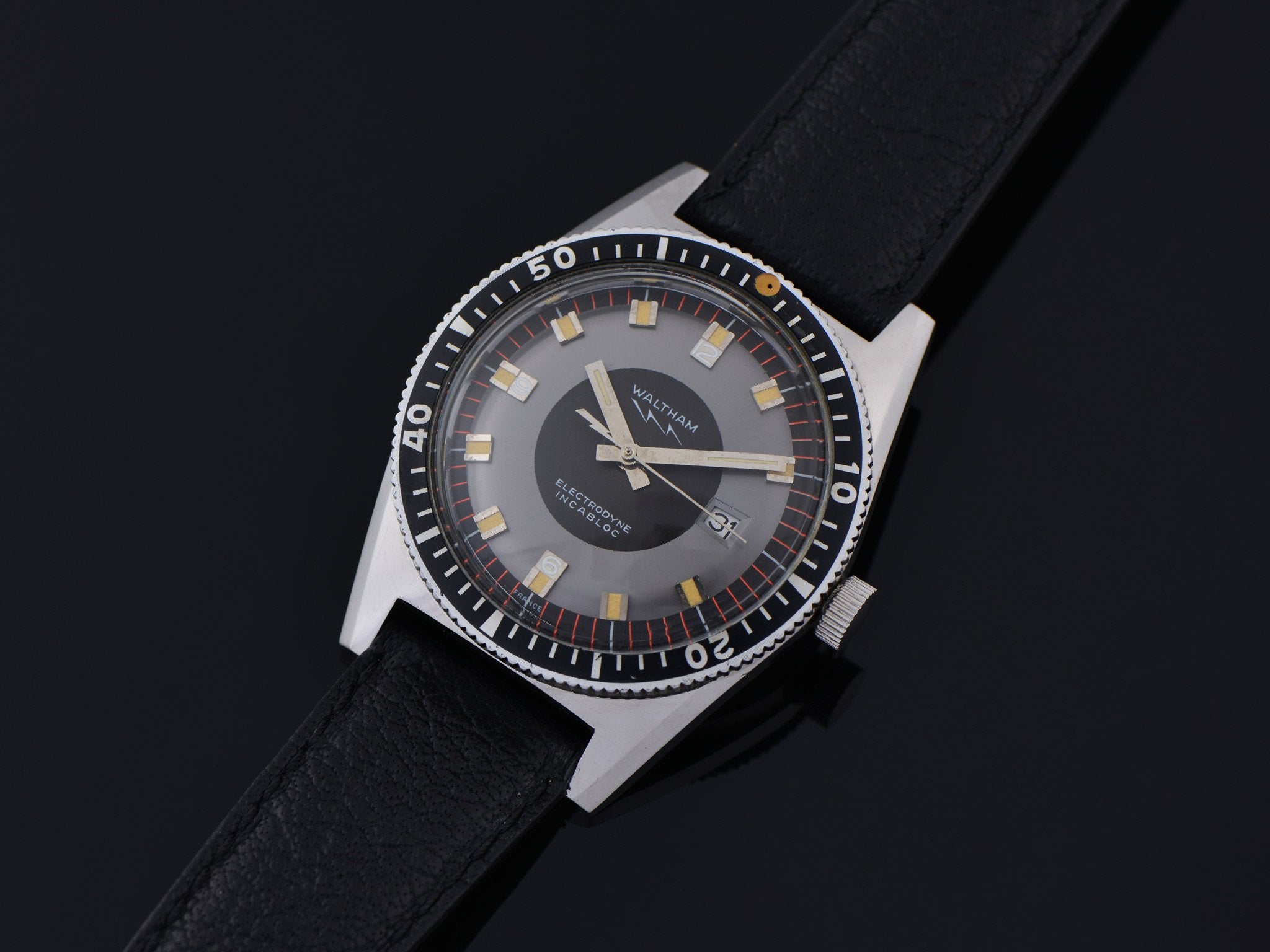 Waltham LIP Electrodyne Dive Watch | Unwind In Time