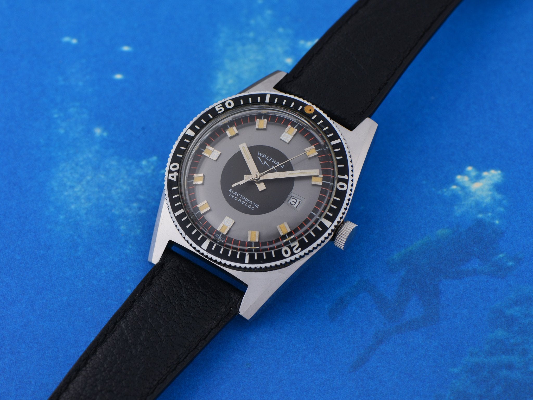 Waltham LIP Electrodyne Dive Watch | Unwind In Time
