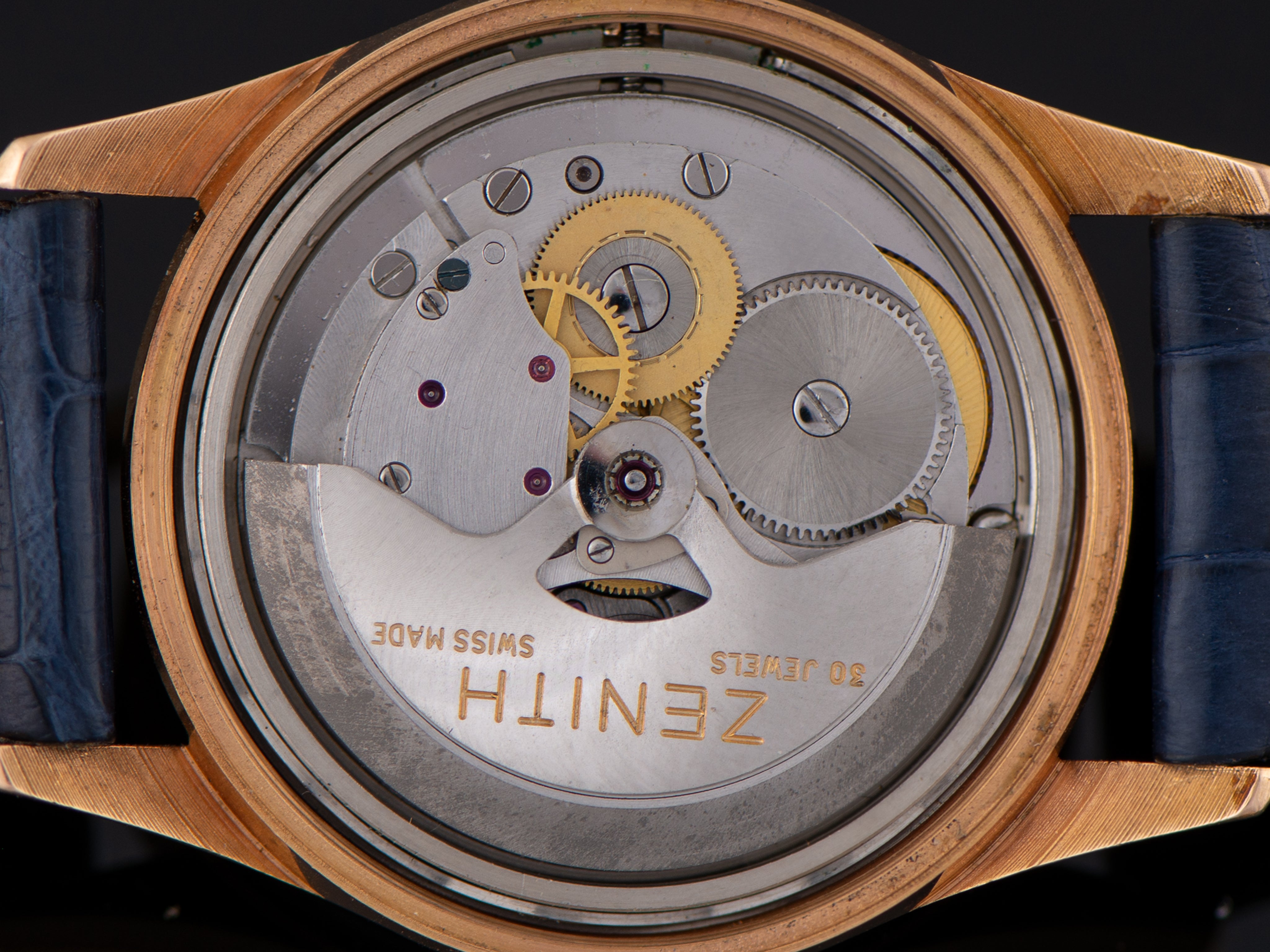 Zenith Captain 18K Rose Gold Automatic Watch | Unwind In Time
